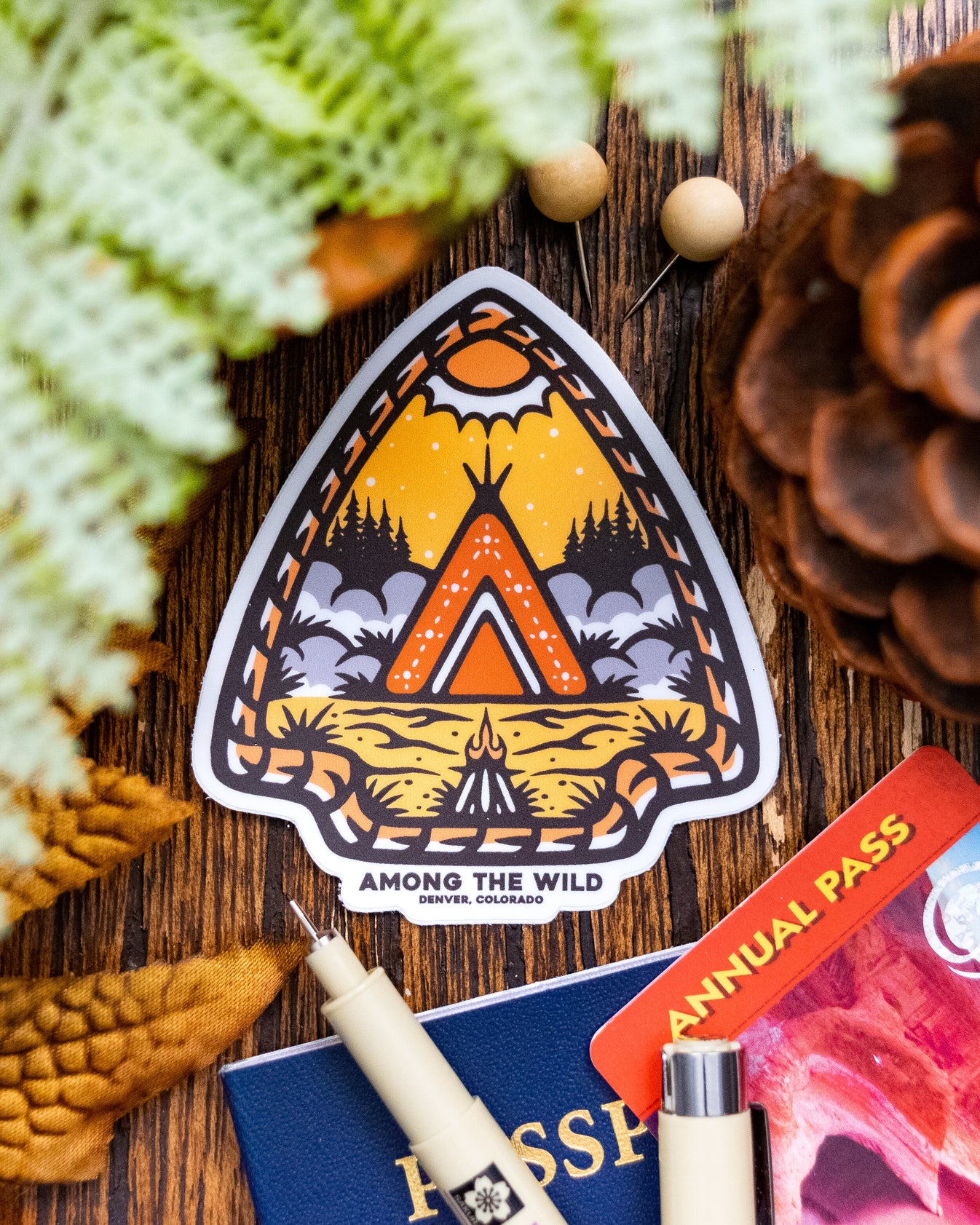 Arrowhead Sticker – Among The Wild